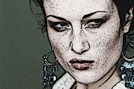 Crearea unui desen hasurat foto-realistic