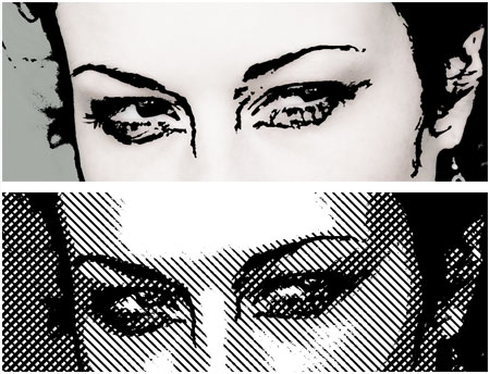 Crearea unui desen hasurat foto-realistic