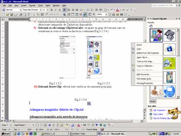 Inserarea imaginilor