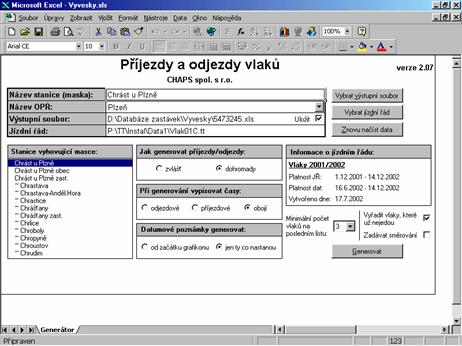 Vývěsky 2.07 Návod na obsluhu