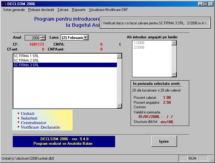 MANUAL DE UTILIZARE DECLSOM
