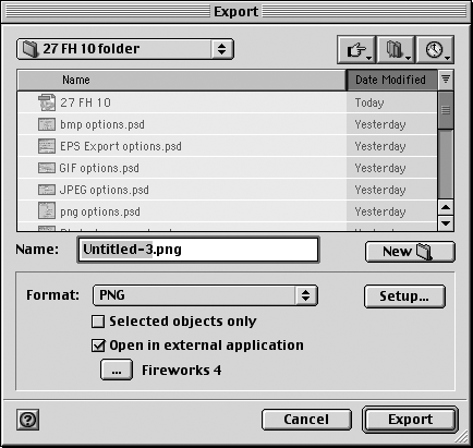 Basic Exporting