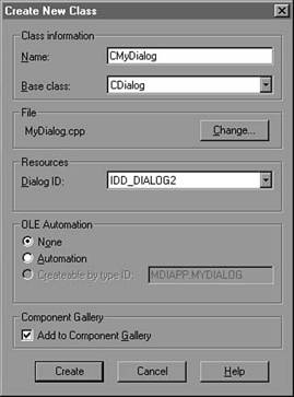 Dialogs and Controls