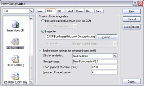 Slipstreamed Windows XP CD Using SP2